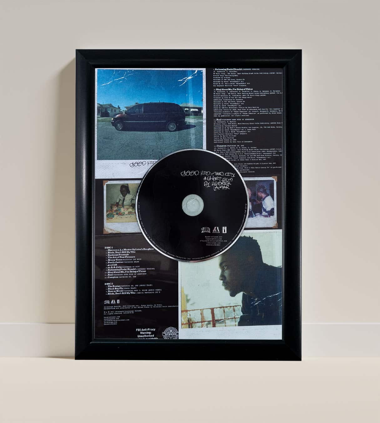 Kendrick Lamar - Good Kid, M.A.A.D City (Deluxe) - Frame The Album